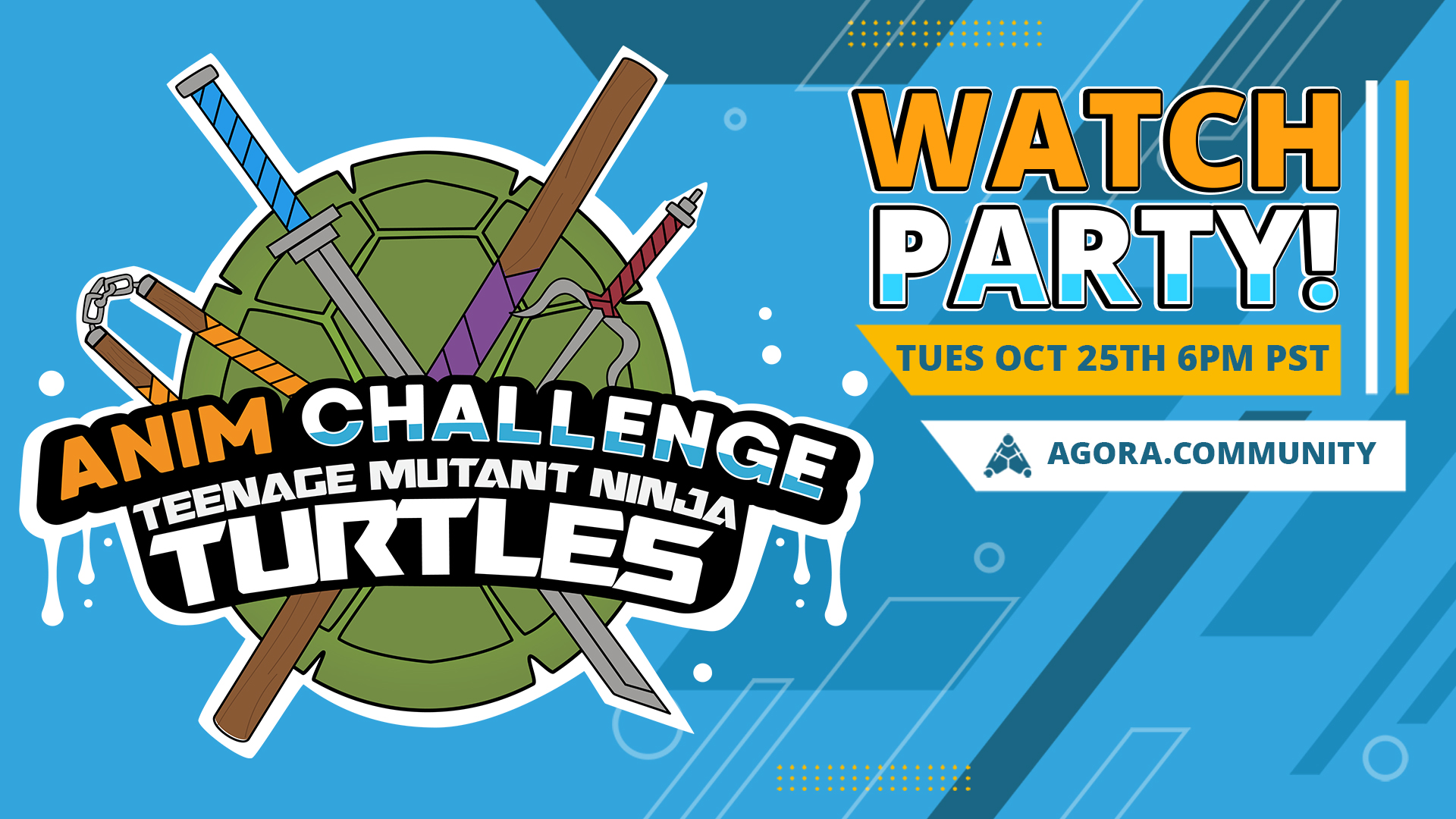 Agora.community | September 2022 AnimChallenge Watch Party!