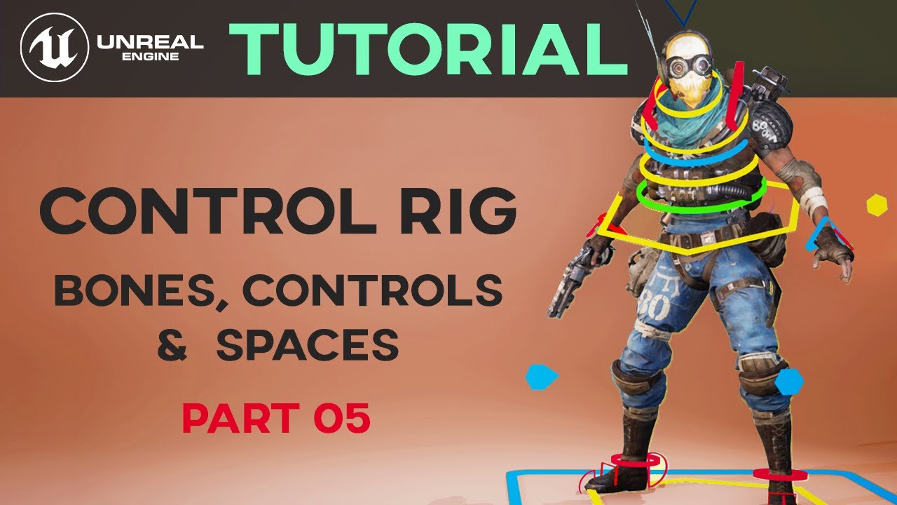 Agora.community | Control Rig Tutorial - Bones, Controls & Spaces - Part 5