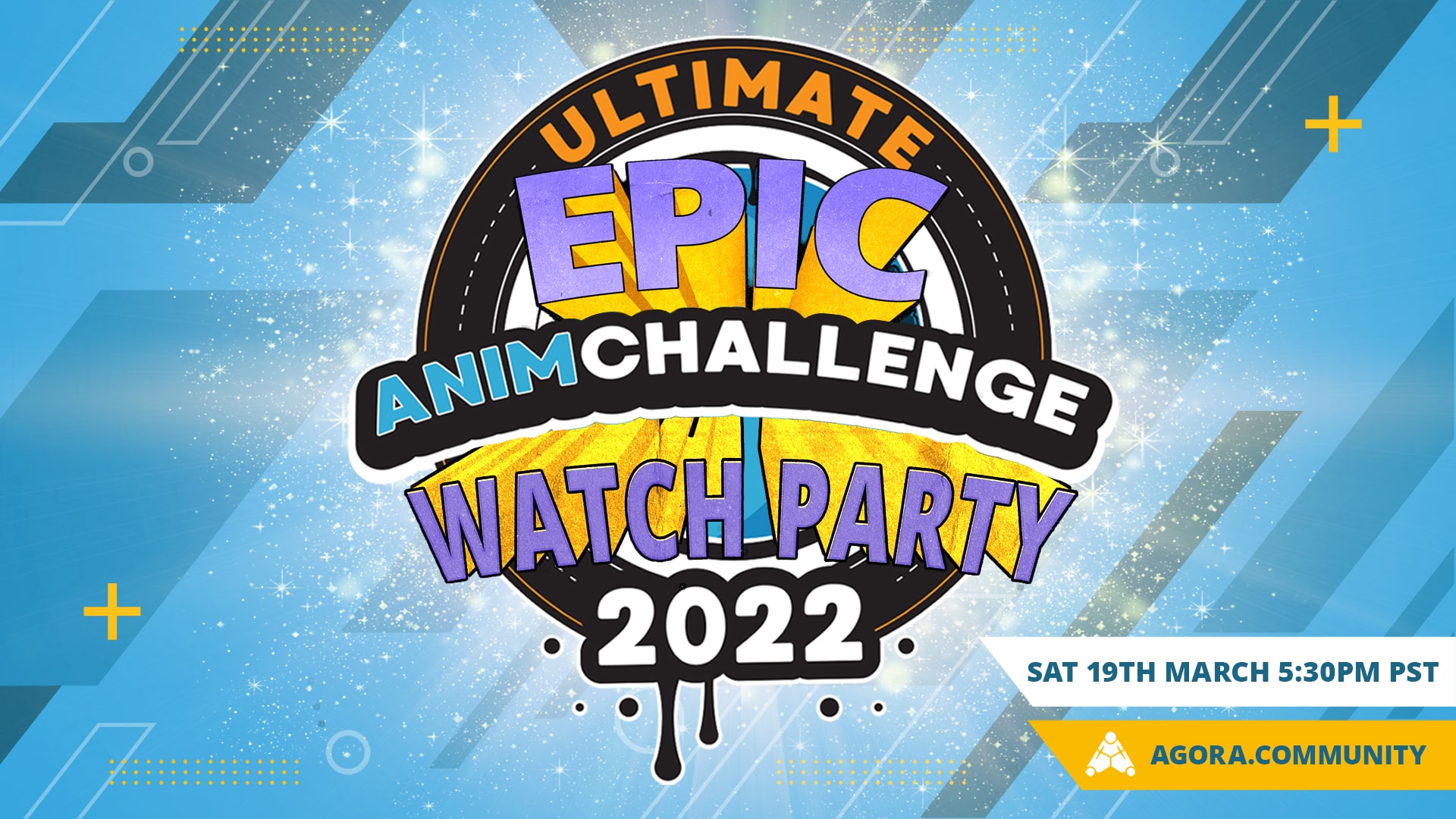 Agora.community | Ultimate AnimChallenge Epic Watch Party