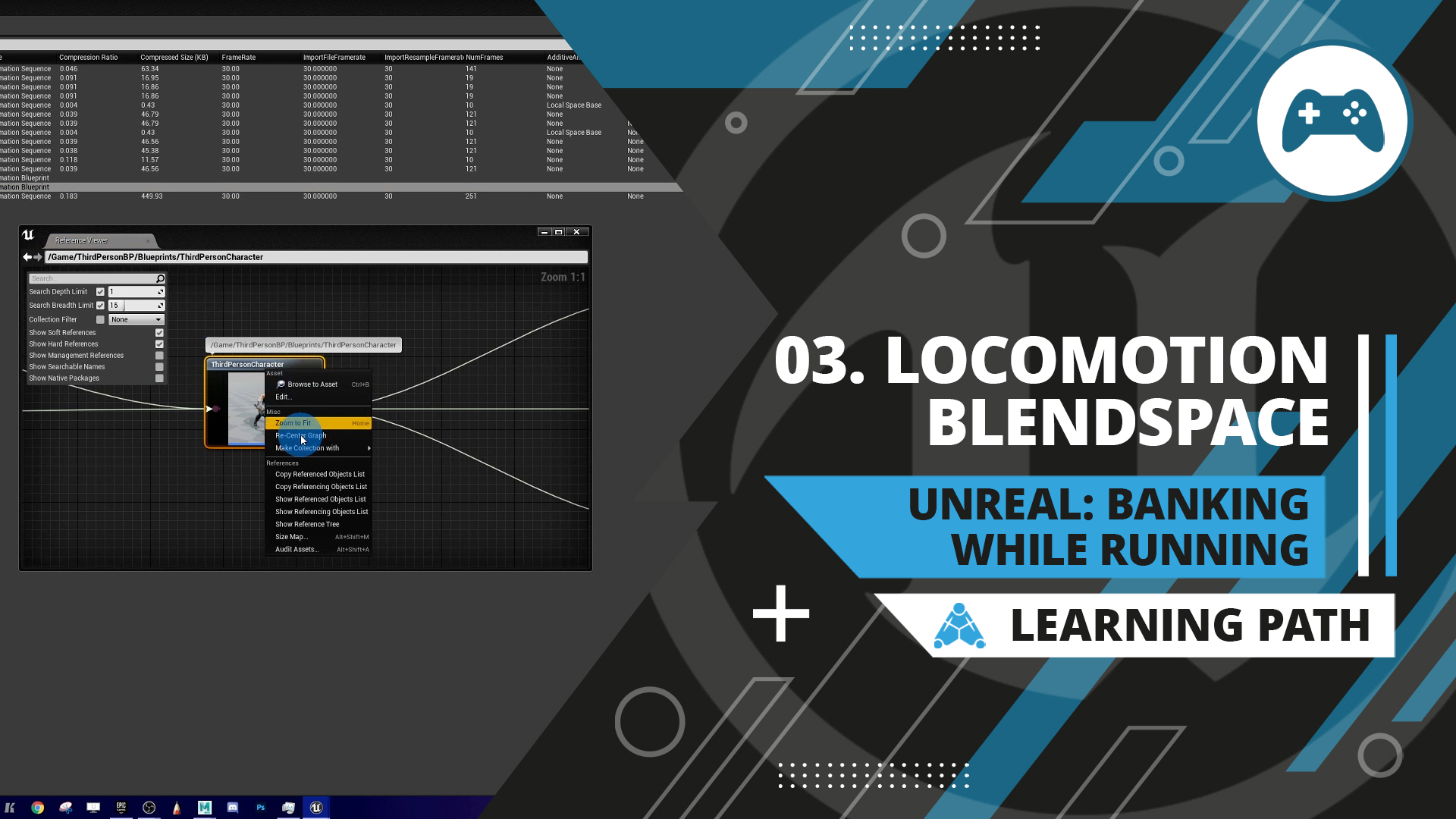 Agora.community | 51 | The Locomotion Blendspace